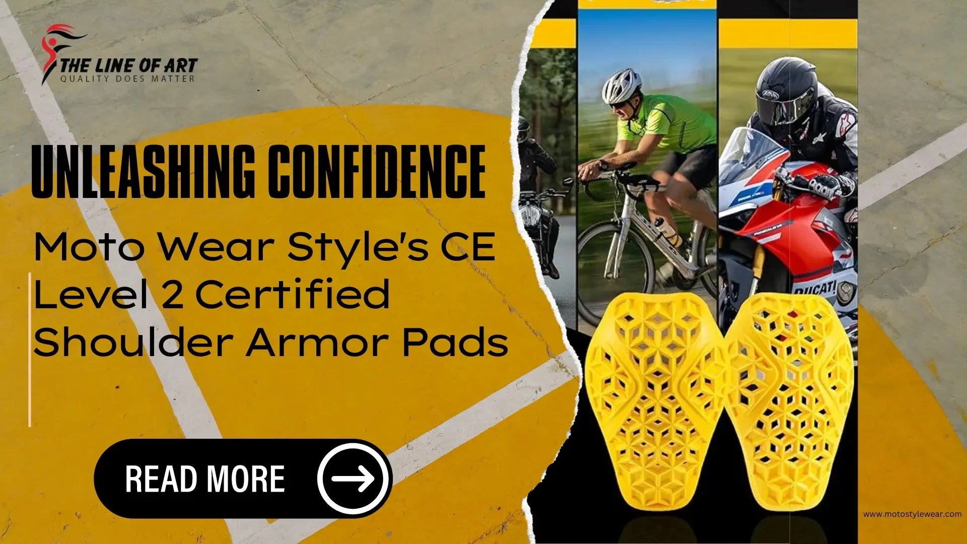 Moto Wear 's CE Level 2 Certified Shoulder Armor Pads - Moto – Moto ...